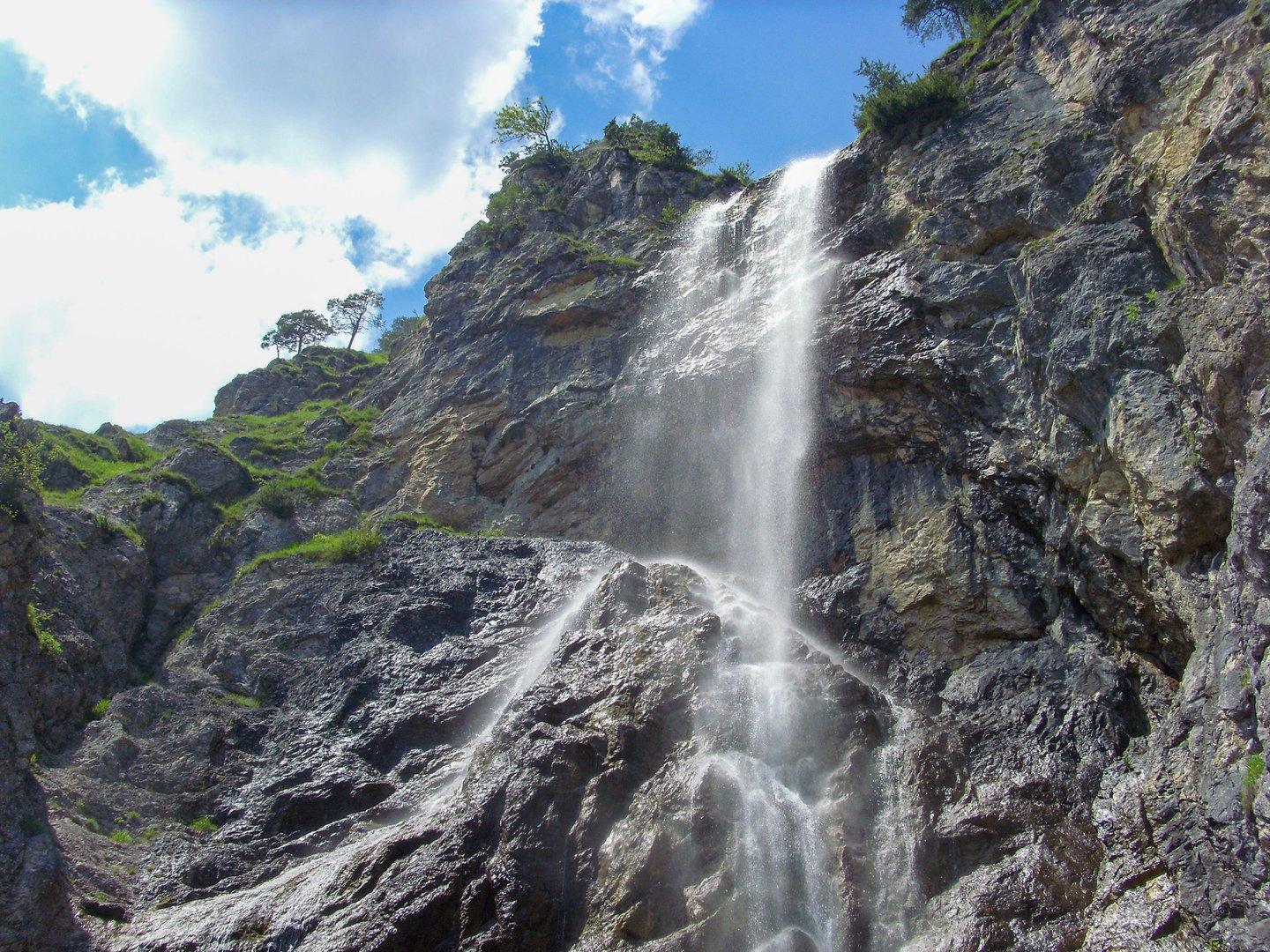 Wasserfall-Wandern in Niederösterreich: Gischt in Sicht