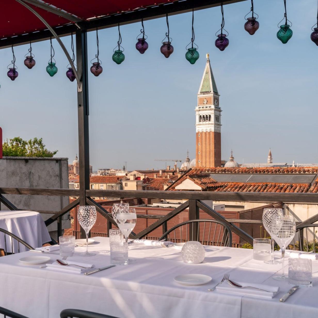„Settimo Cielo“ im Hotel Bauer Palazzo - Die höchste Terrasse Venedigs